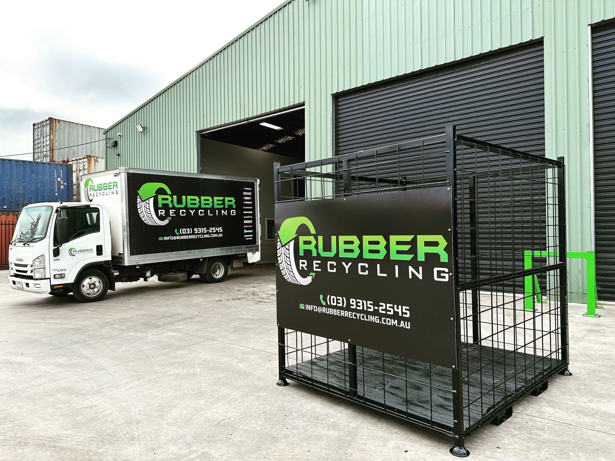 Tyre Storage – Rubber Recyclng